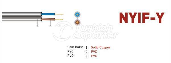 Pvc Insulated Cable PVC-PCV Twin Earth