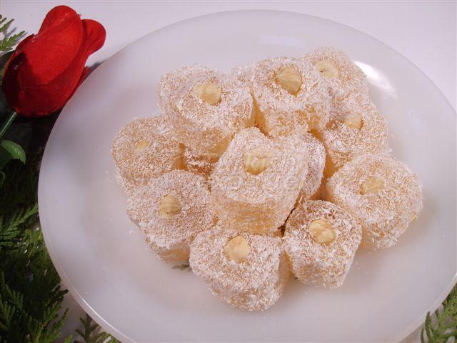 Turkish Delight Wallnut Inside Sesame Coated Long