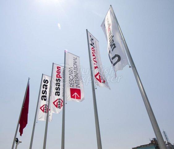 ALUDES ASAS Turkey ALUDES ASAS Turkish Company Flagpole Turkey ...
