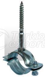 Stainless Steel Standard Pipe Clamp With Rubber Profile - (NPS)